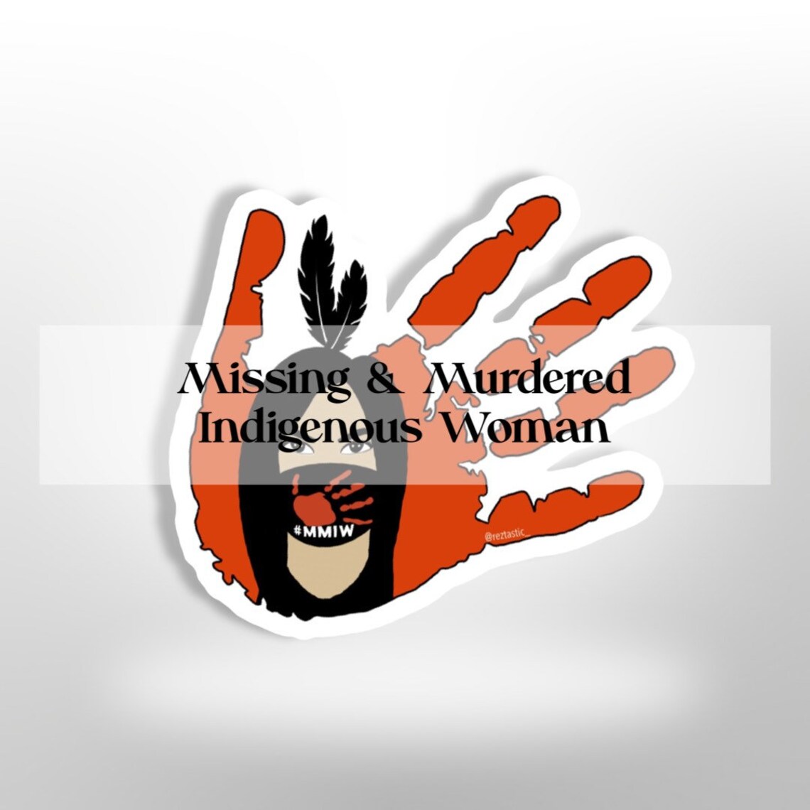 MMIW Sticker Awareness Indigenous - Etsy