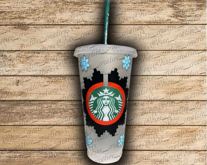 Starbucks Cup - Navajo Basket Design - Turquoise Clusters - Native ...