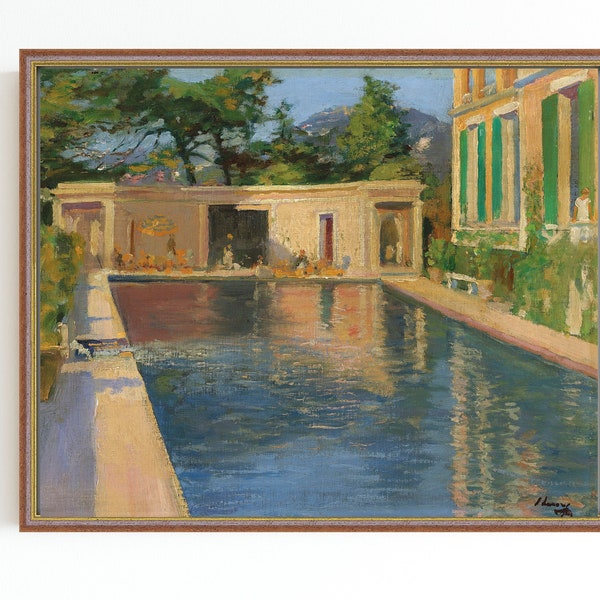 Swimming Pool Art - Etsy