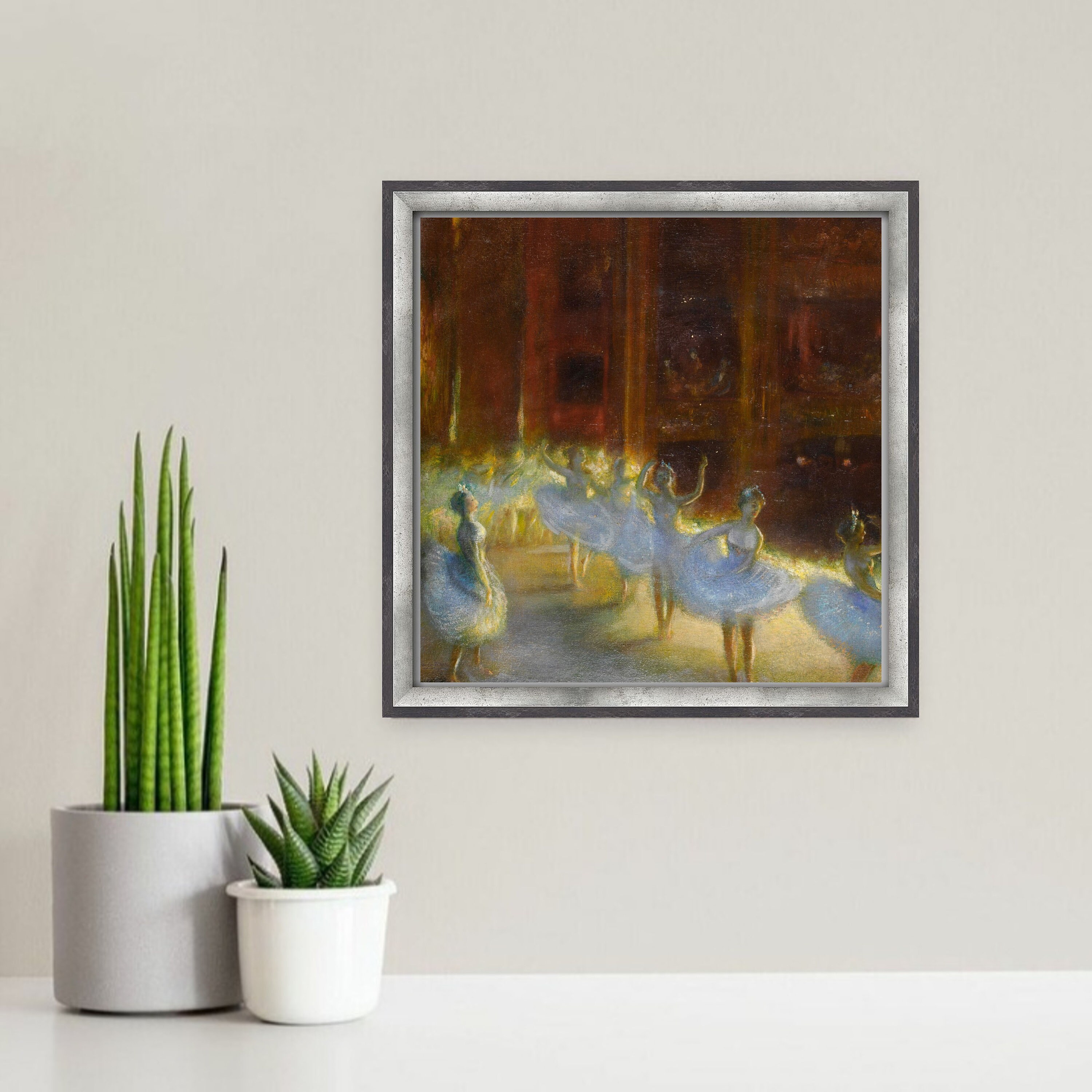 CANVAS ART PRINT Vintage Ballet Art Print Ballet Dancers - Etsy