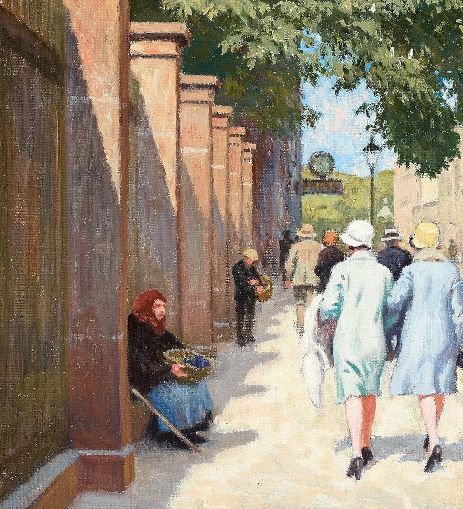 CANVAS ART PRINT | Copenhagen Street Scene Wall Art Print ...