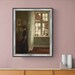 CANVAS ART PRINT | Woman by the Window Wall Art Print | Room Interior ...