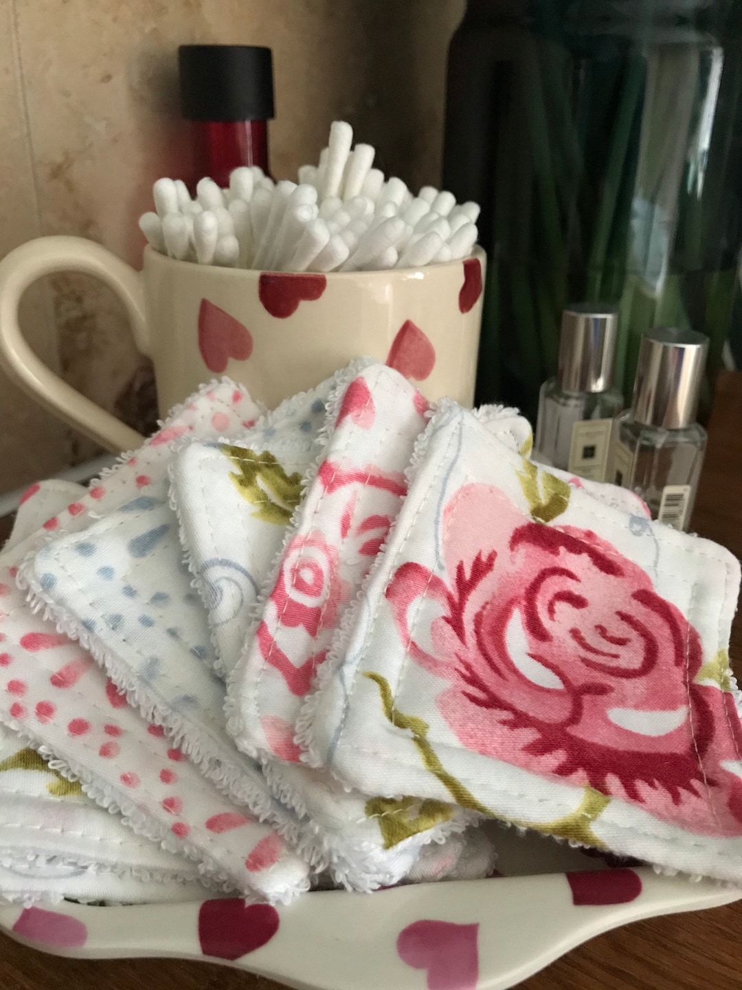 Emma Bridgewater Fabric Towelling Reusable Face Wipes Cloths - Etsy