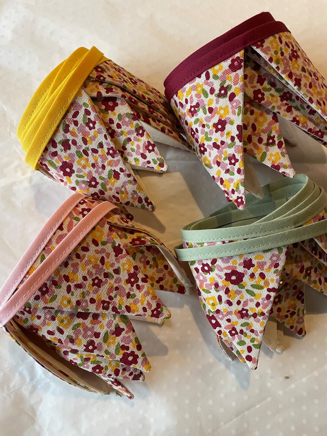 Emma Bridgewater Thousand Flowers Fabric Bunting Banners Celebration - Etsy