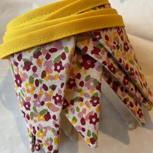 Emma Bridgewater Thousand Flowers Fabric Bunting Banners Celebration - Etsy