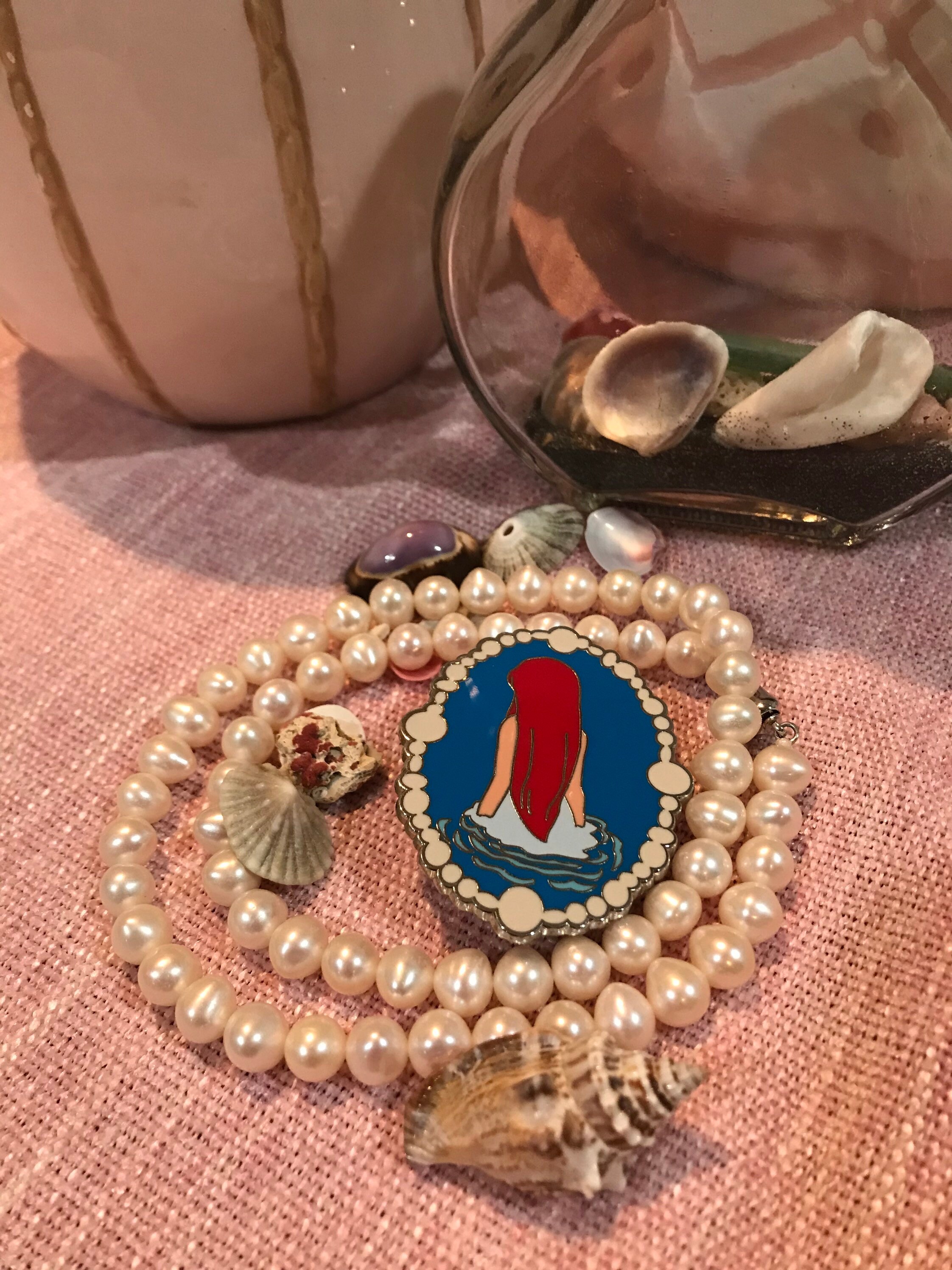Ariel Fantasy Pin A Grade ~ Disney Inspired~ Little Mermaid~ Glitter ...