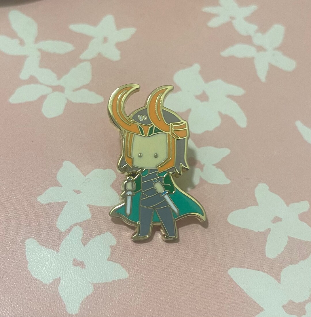 Loki Marvel Disney Inspired Pin - Etsy