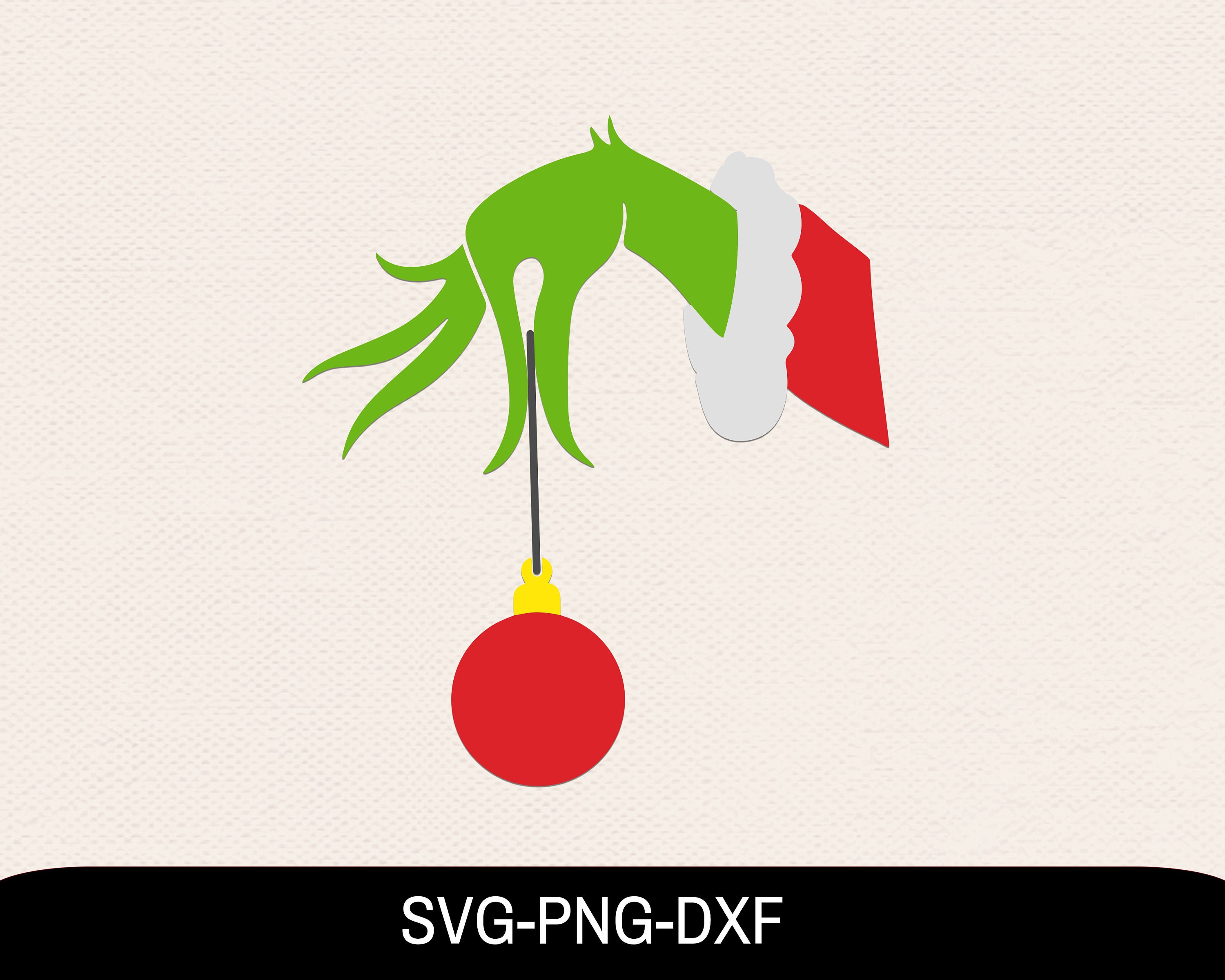 Grinch Hand Christmas Dr Seuss Svg 2 Svg Dxf Cricut E