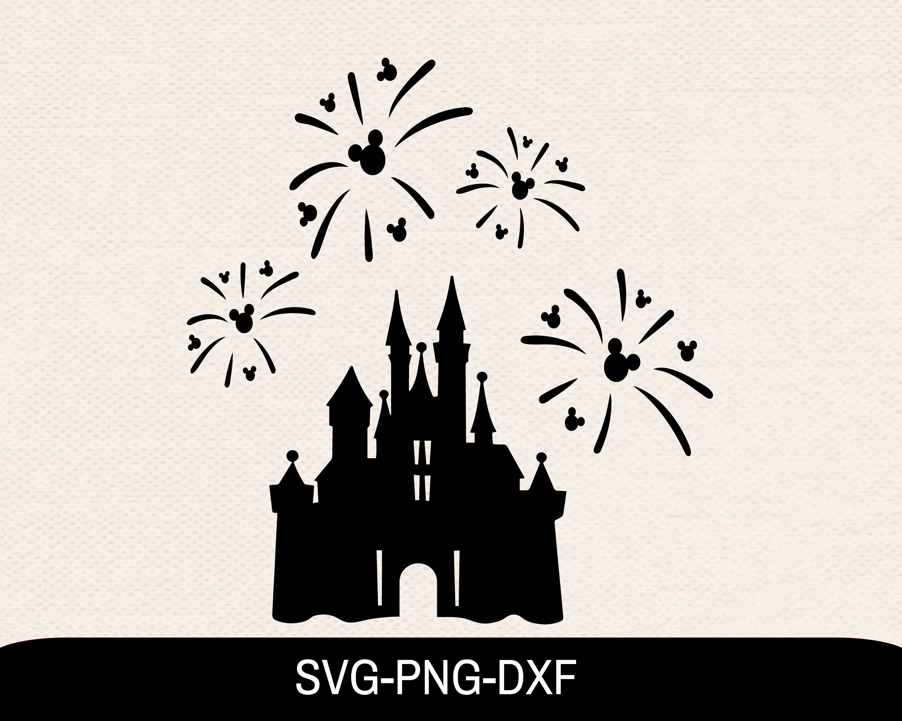 Disney Castle Svg File Cricut Files Disney Castle Svg | Etsy