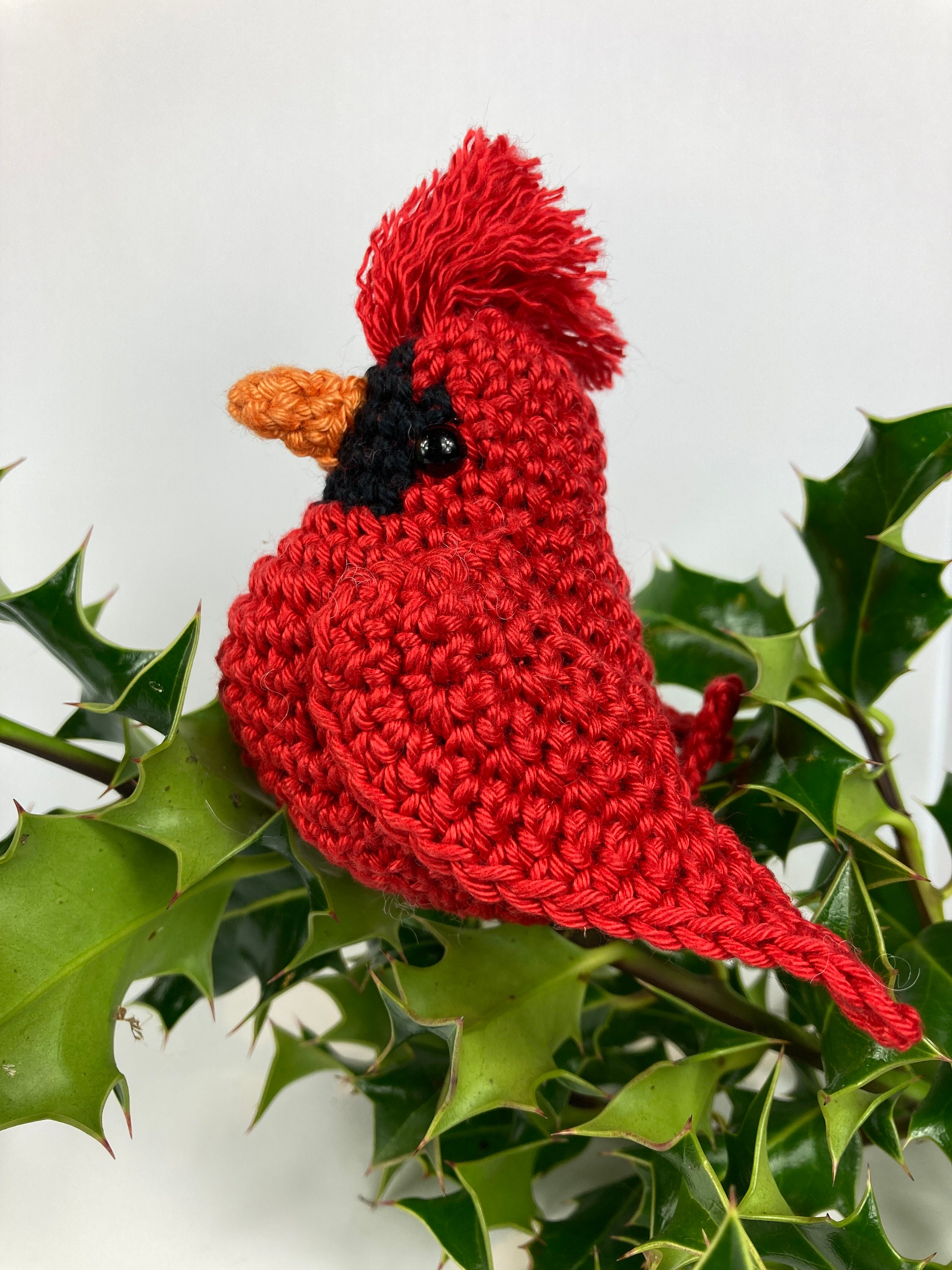 Cardinal Crochet Pattern. A Digital Download Pattern With Step - Etsy UK