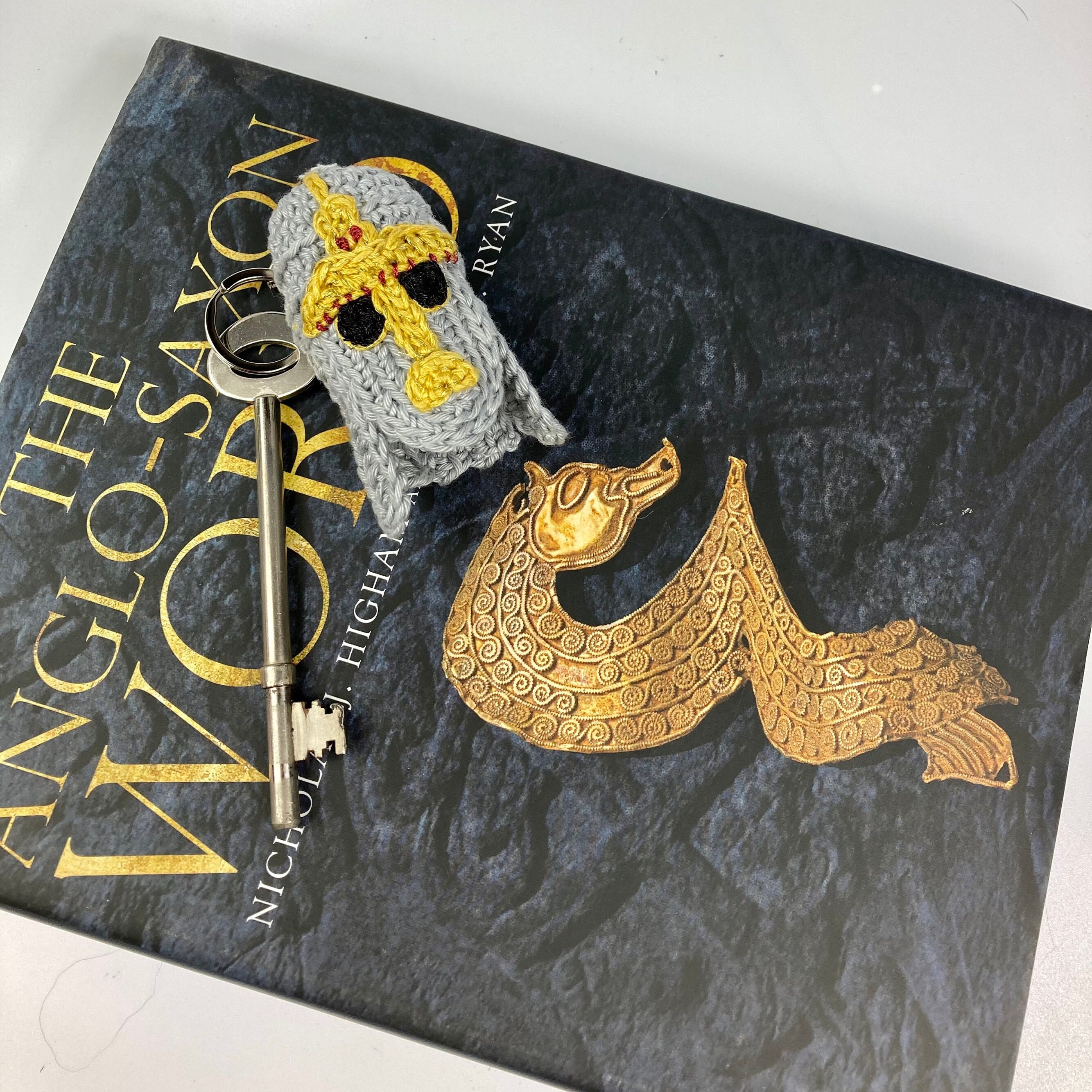 Sutton Hoo Helmet Crochet Kit. Complete Kit Featuring Natural - Etsy UK