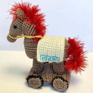 Trojan Horse Amigurumi Crochet Pattern. the Cutest Little Greek Horse ...