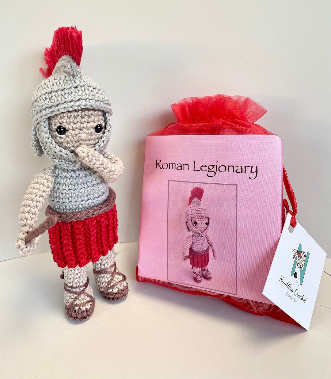 Roman Legionary Amigurumi Crochet Kit. Commissioned by the British ...