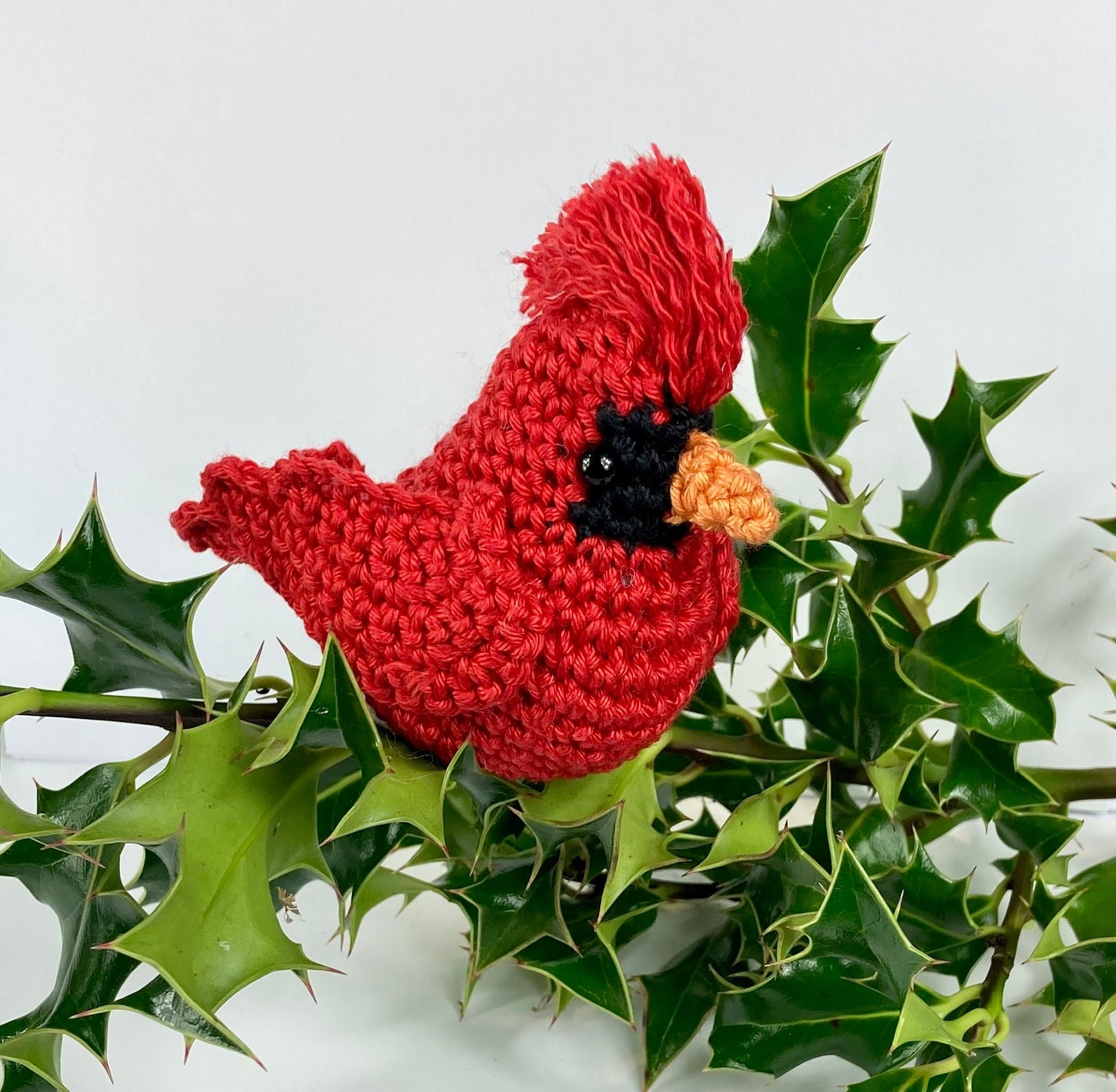 Cardinal Crochet Pattern. A Digital Download Pattern With Step - Etsy UK