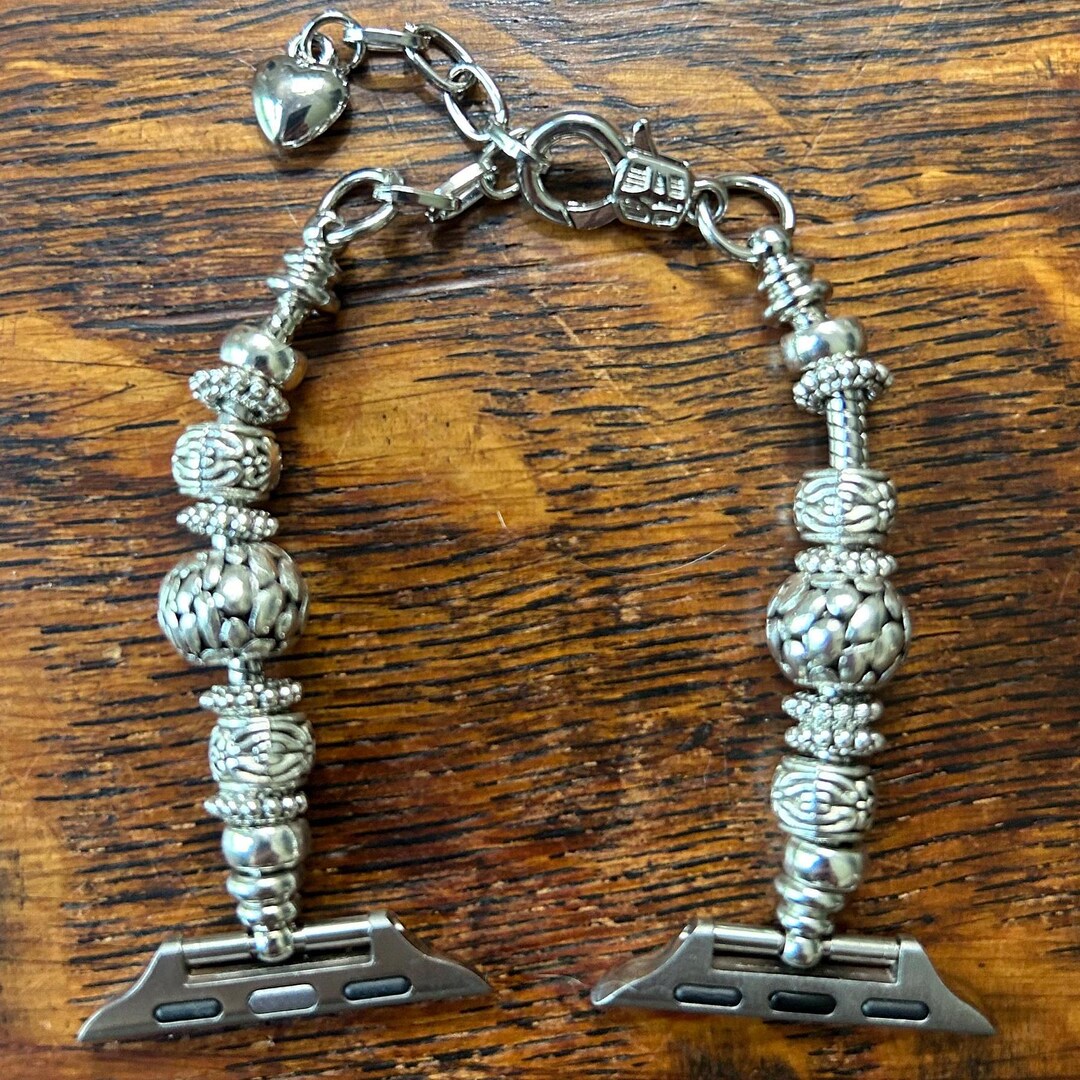 Elevate Your Apple Watch With a Silver Pandora-inspired Bracelet - Etsy