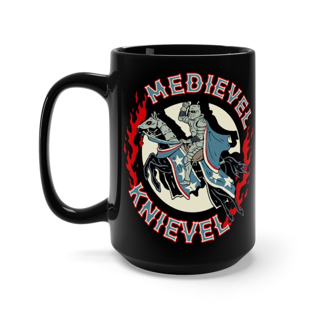 Rockabilly, Old School, Gothic, Medieval Knight Coffee Cup, Daredevil ...