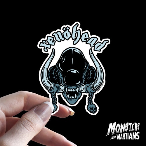 Xeno Krunch Cereal Vinyl Sticker Horror Decals Aliens - Etsy