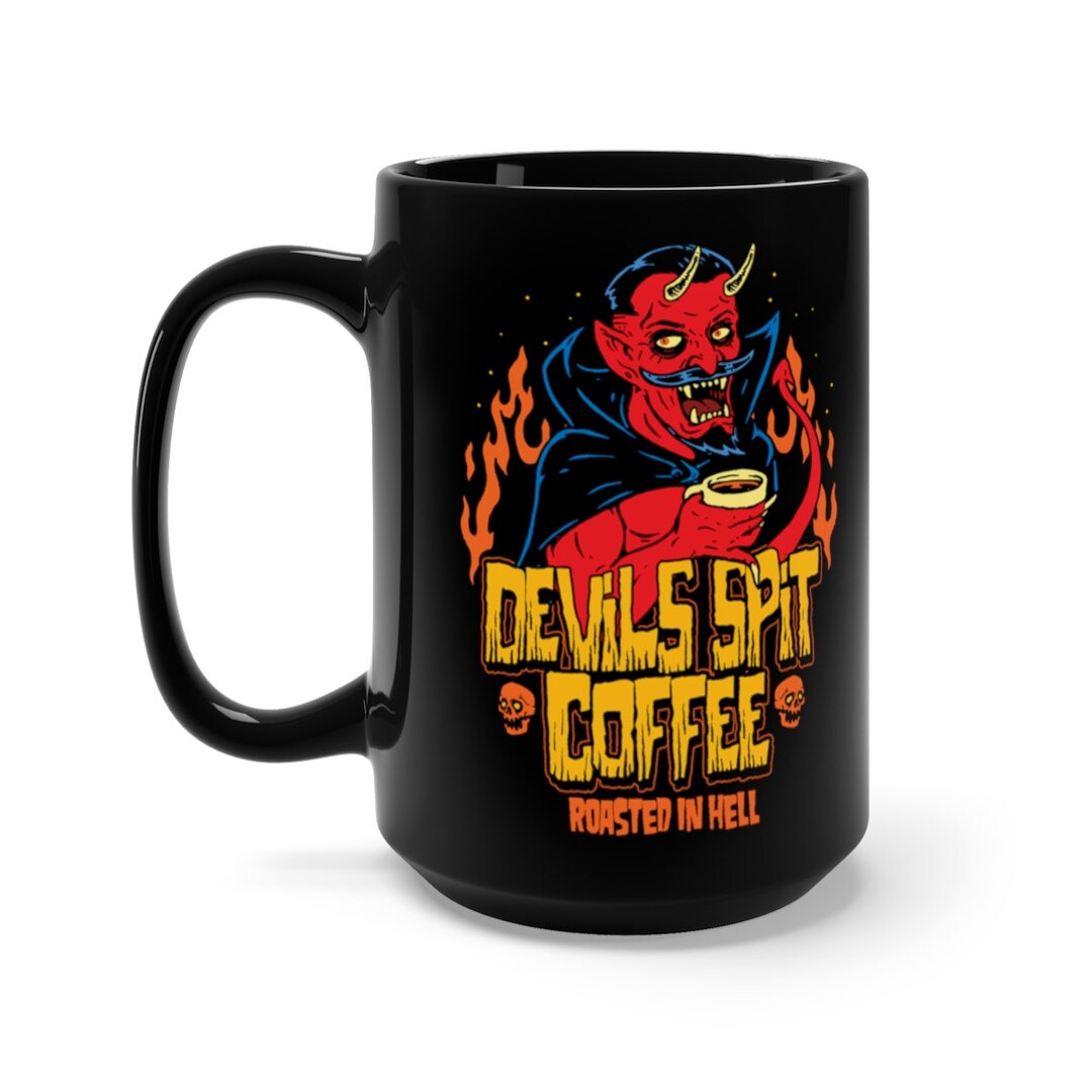 Psychobilly, Horror Coffee Mugs, Devil Art, Occult Dark Arts Tumbler ...