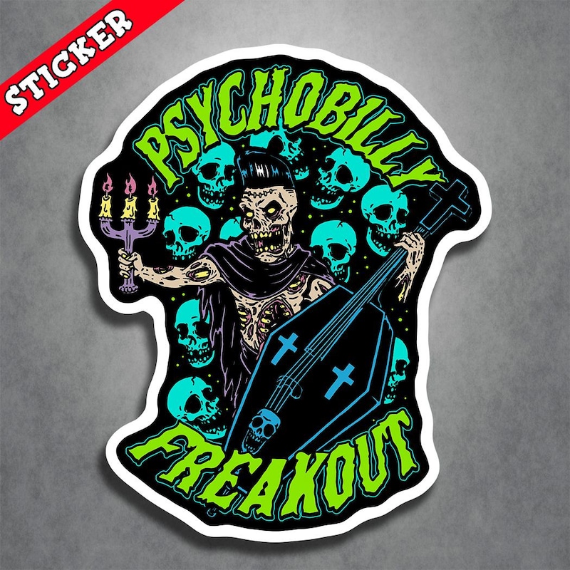 Psychobilly Patch - Etsy