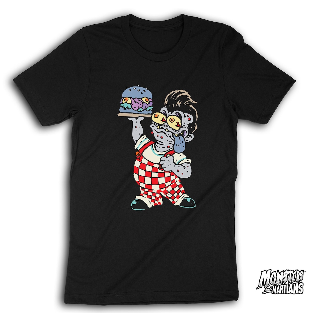 Stink Boy Burger Restaurant Shirt Funny Parody T-shirt Monster Fink ...