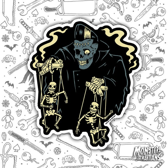 Psychobilly Skeleton