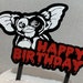 Scream Inspired Ghostface Happy Birthday Cake Topper - Etsy UK