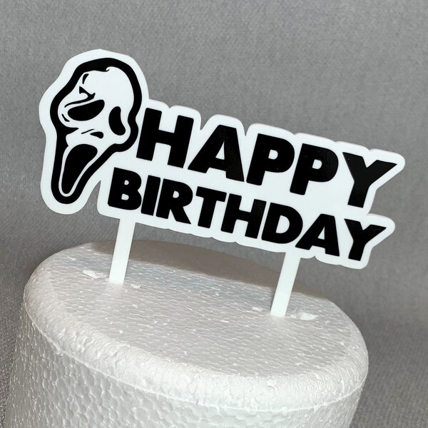 Ghostface Birthday Party Decorations - Etsy UK