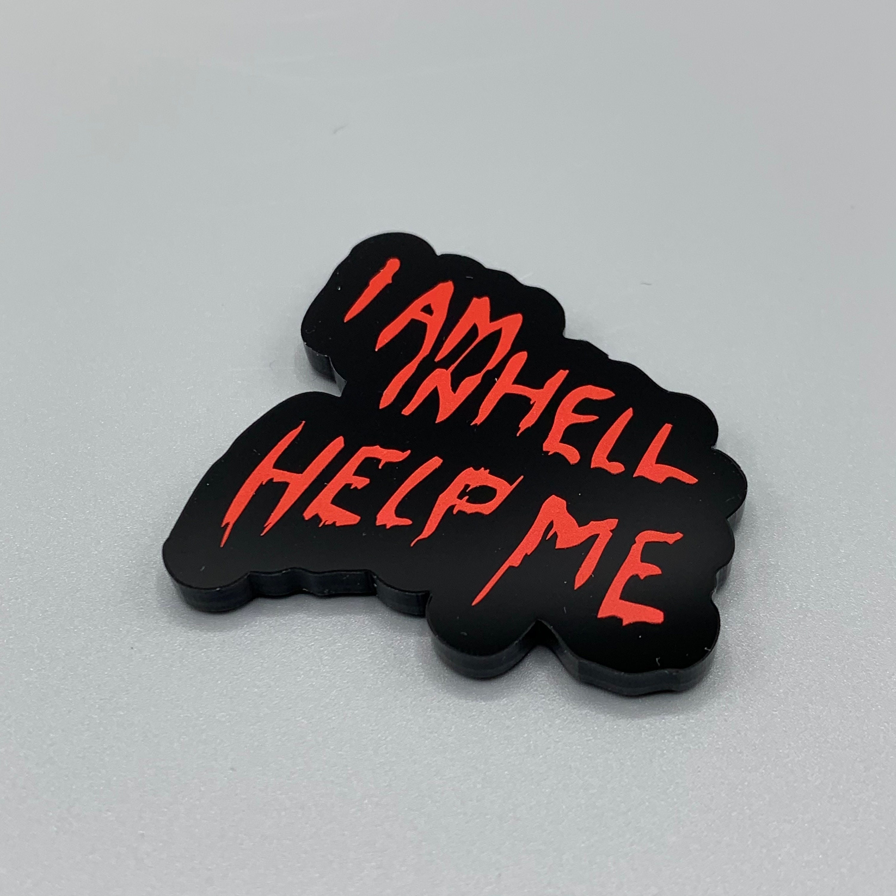Hellraiser Inspired I Am in Hell Magnet - Etsy UK