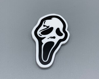 Scream Inspired Ghostface Happy Birthday Acrylic Cake Topper | Etsy UK