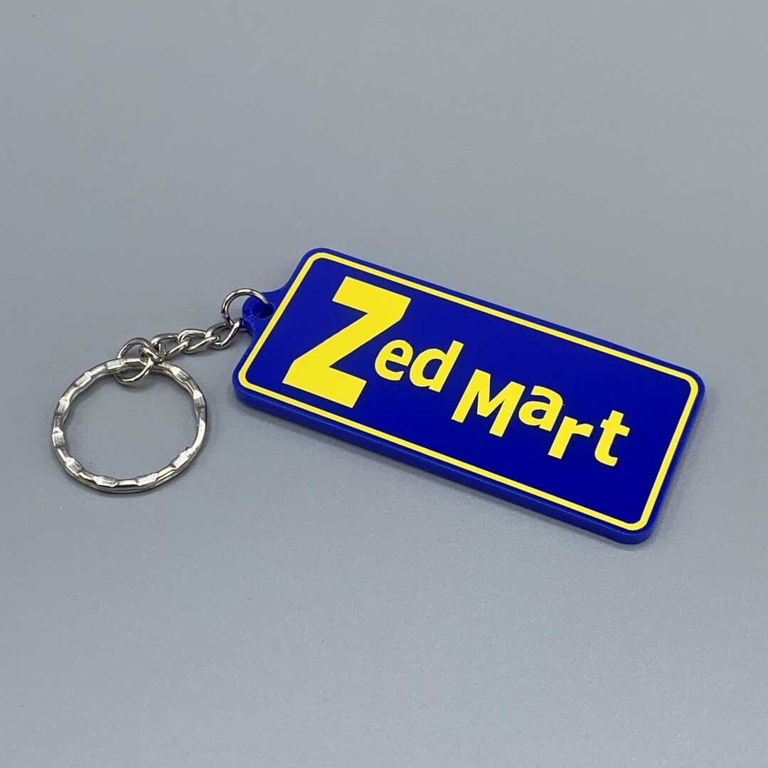 Childs Play Inspired Zed Mart Keyring. - Etsy