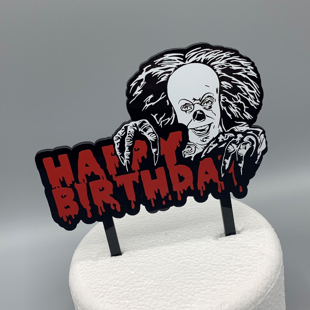 TI inspiró Pennywise Cake Topper - Etsy México