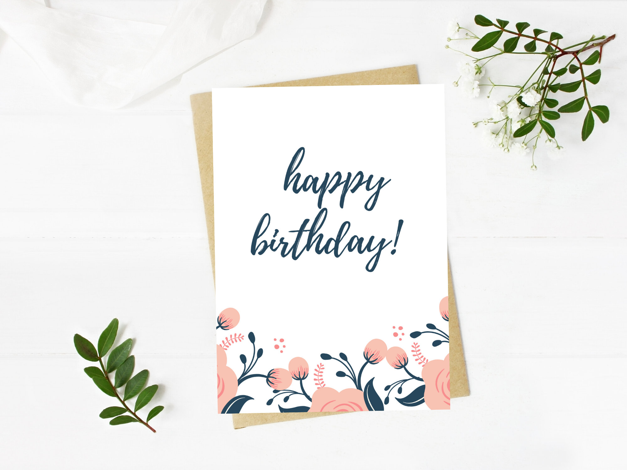 Printable Birthday Card - August Birthday Card - Etsy