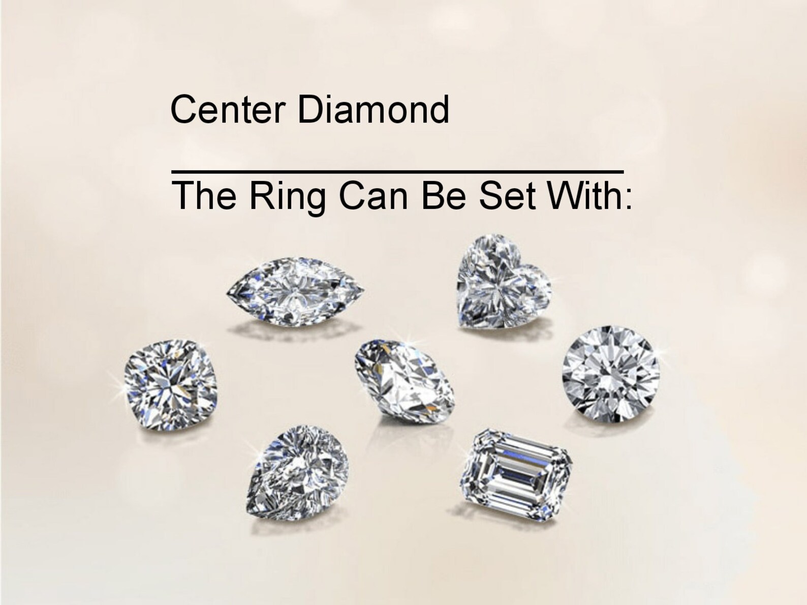 Twirling Halo Diamond Engagement Ring, 1 CT Center Diamond Ring in All ...