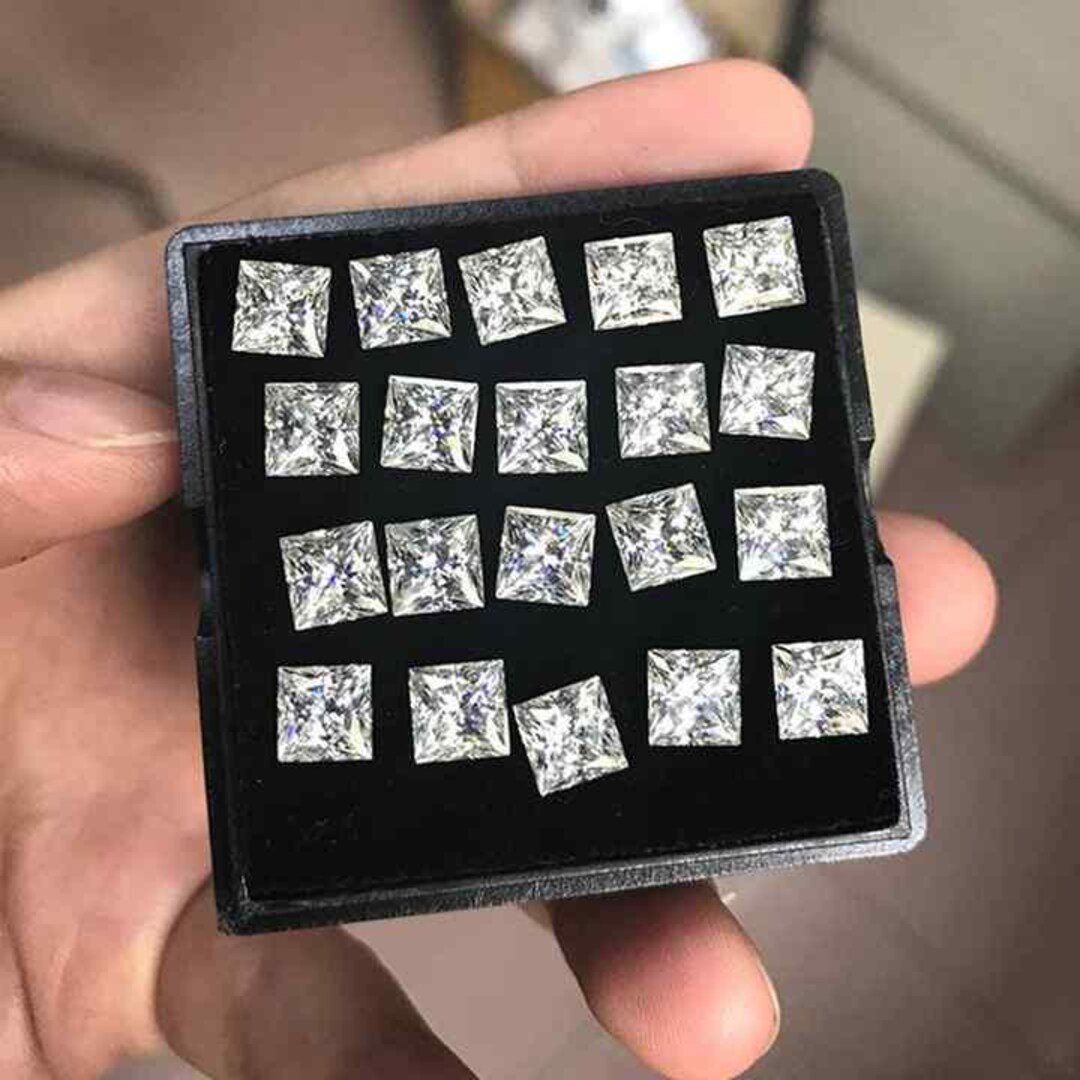 2.00MM - 5.00MM Princess Cut Diamond, Lab Grown Diamond, Loose Diamond ...