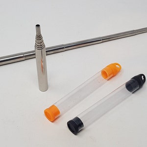 Telescopic Pocket Tube Stainless Steel Fire Bellowing Tube Survival ...