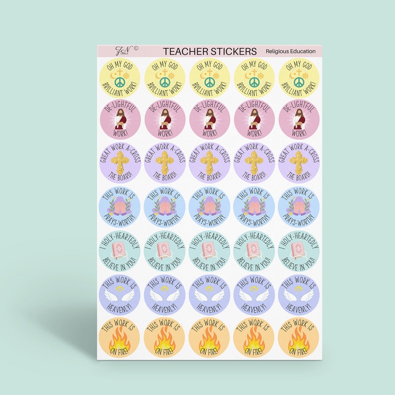 Religious Sticker - Etsy