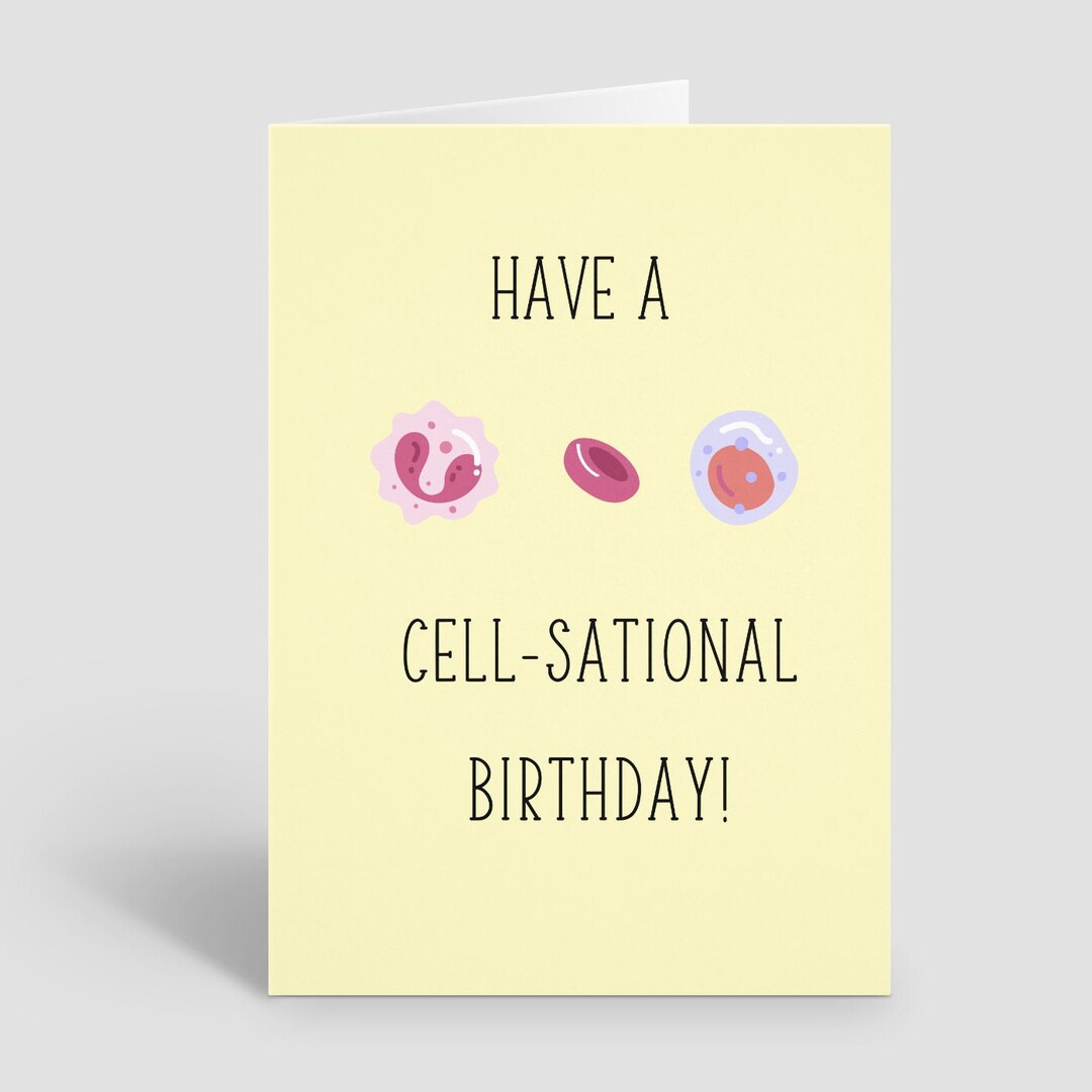 Science Pun Cards, Greeting Card, Birthday Card, Well Done Card. 'have ...