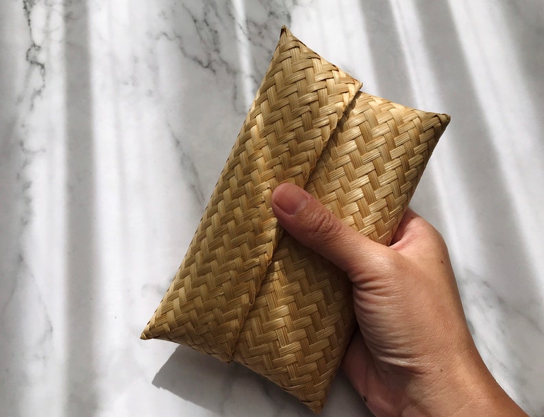 Handmade Bamboo Woven Gift Box: Eco Wedding Favor - Etsy