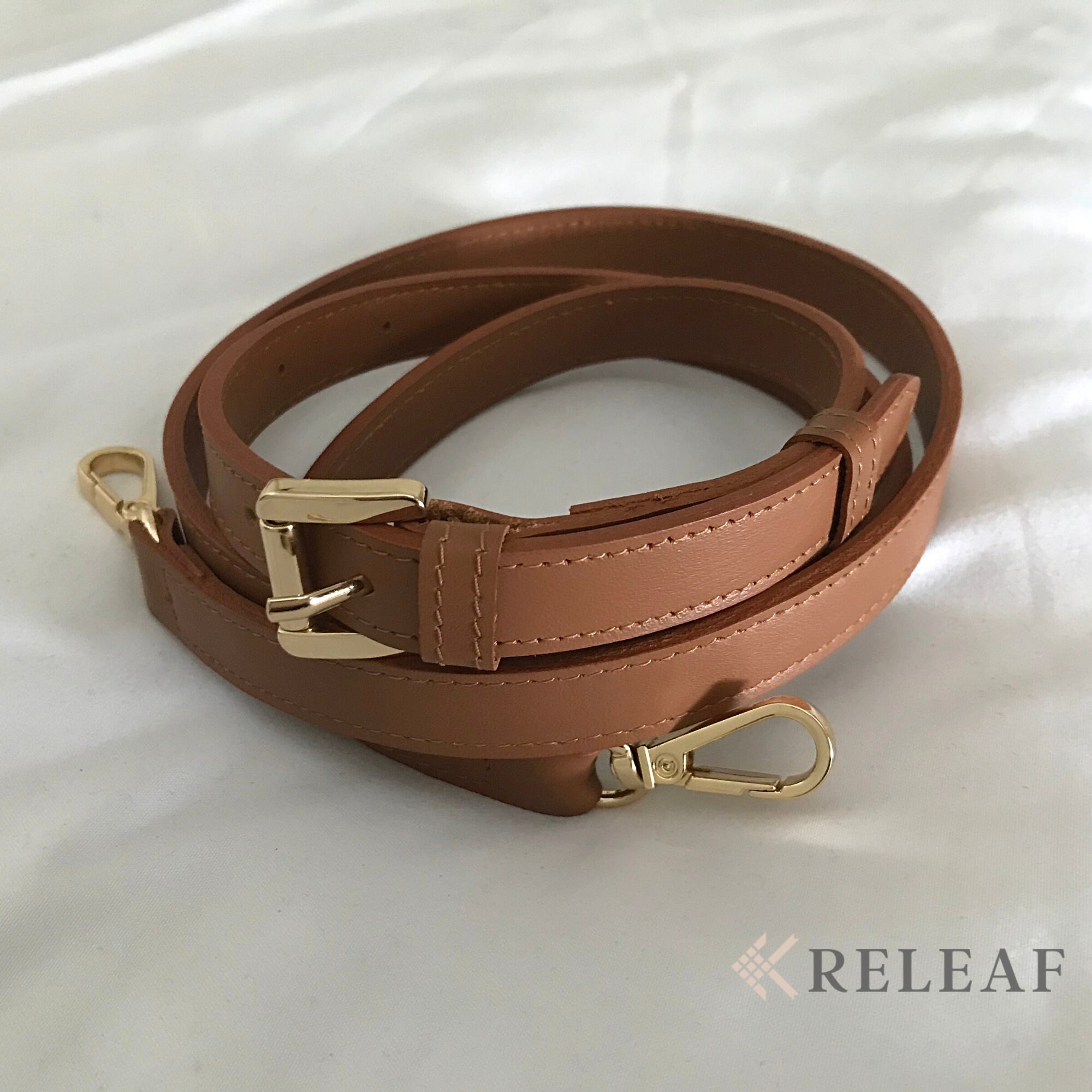 Genuine Leather Bag Adjustable Strap, Women Leather Handbag Detachable ...