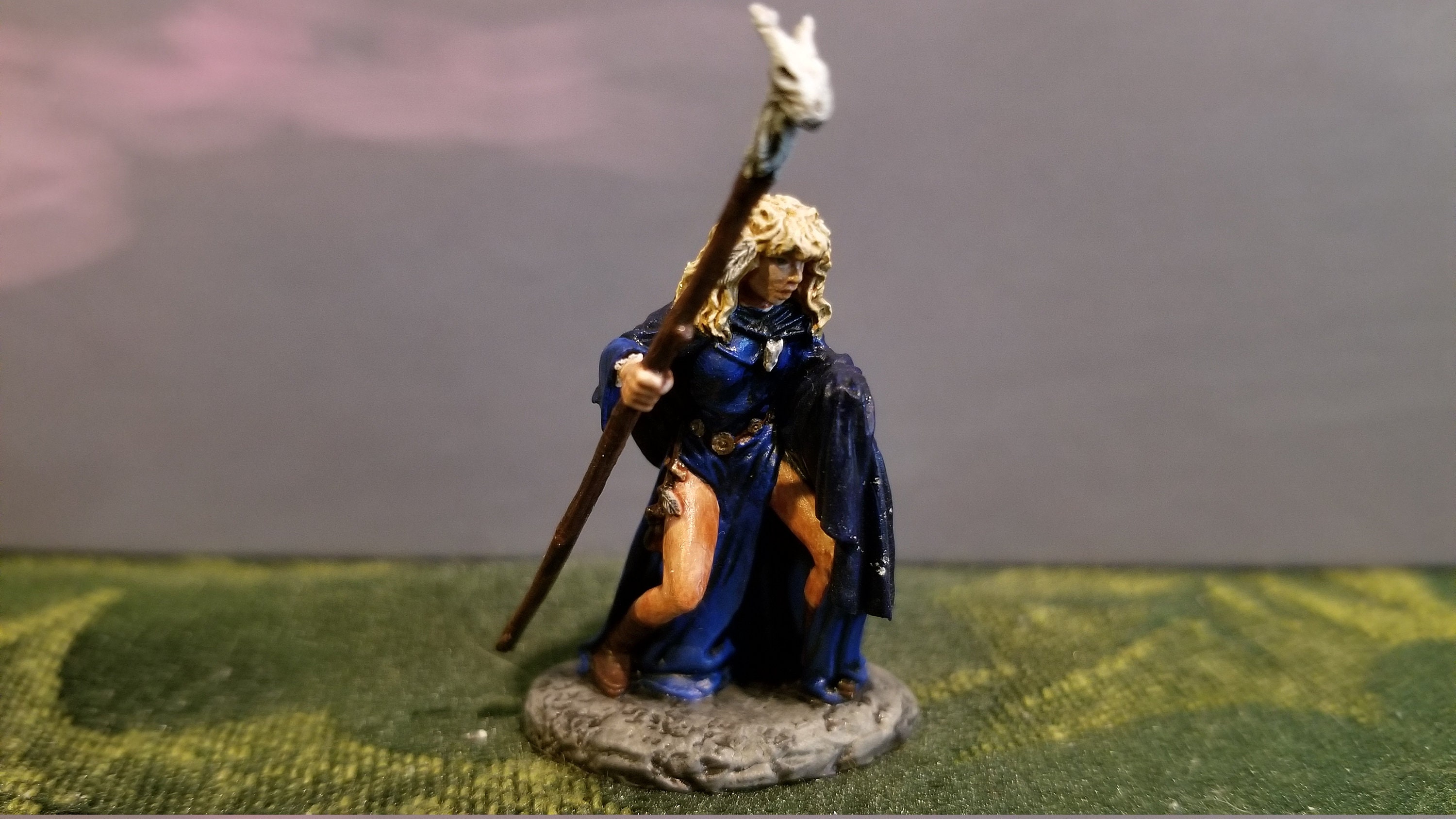 Hand Painted Female Elf Magic User Fantasy Miniature - Etsy