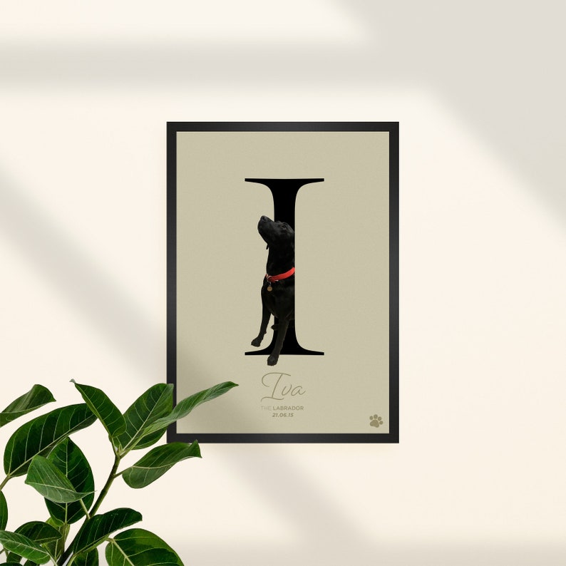 Personalised Pet Dog Alphabet Print Alphabet Pet Gift Art | Etsy Personalised Pet Dog Alphabet Print Alphabet Pet Gift Art | Etsy