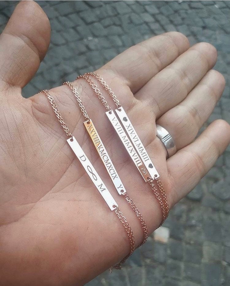 Personalized Couple Bracelet Custom Matching Bracelets 925 - Etsy