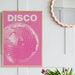 Pink Disco Print Digital Art Download Pink Disco Ball - Etsy