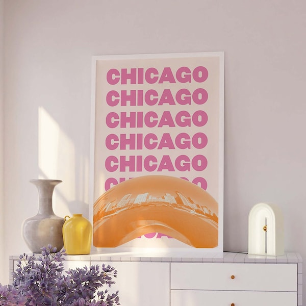 Chicago Art Print - Etsy