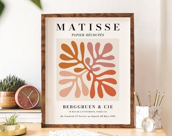 Henri Matisse Inspired Exhibition Poster Wall Art Decor - Etsy