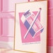 Matchbox Print | Digital Art Download | Pink Wall Art | Trendy ...