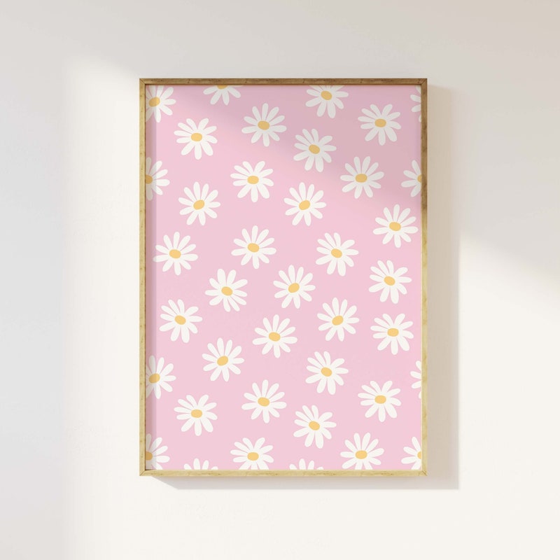Daisy Print - Etsy