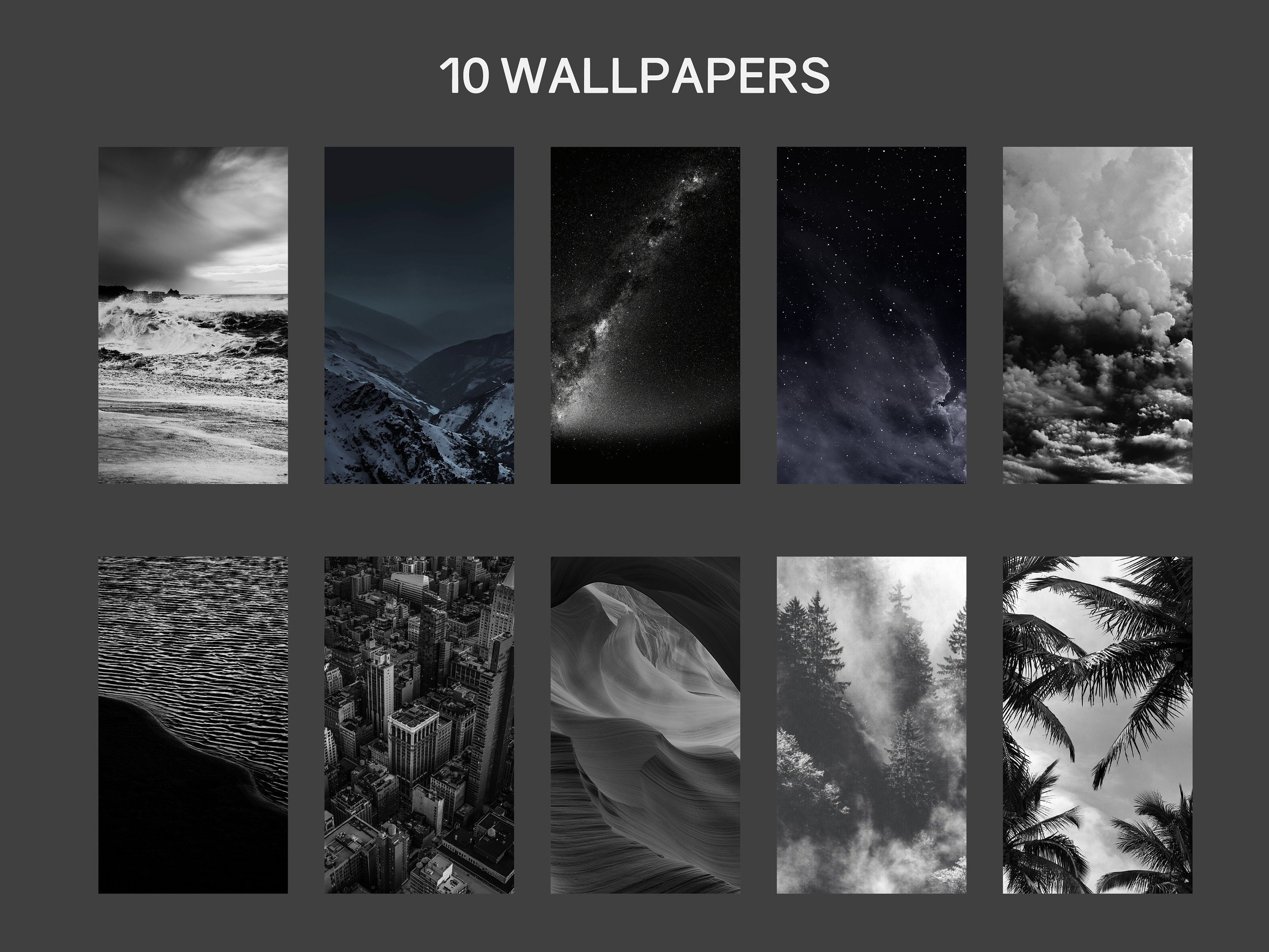 Ios Black App Icons 230 Dark Minimal Ios 14 Modern Icon | Etsy