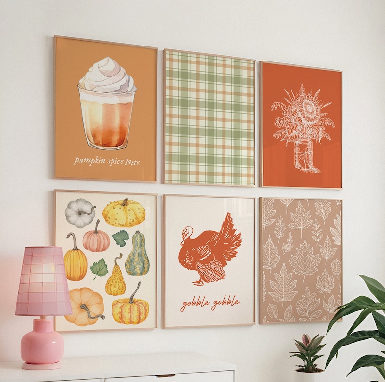 Fall Art Prints Mega Bundle, Digital Art Download, 30+ Printables ...