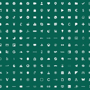 Ios Green App Icons | 230+ Dark Green Minimal Ios 14 Modern Icon Pack ...